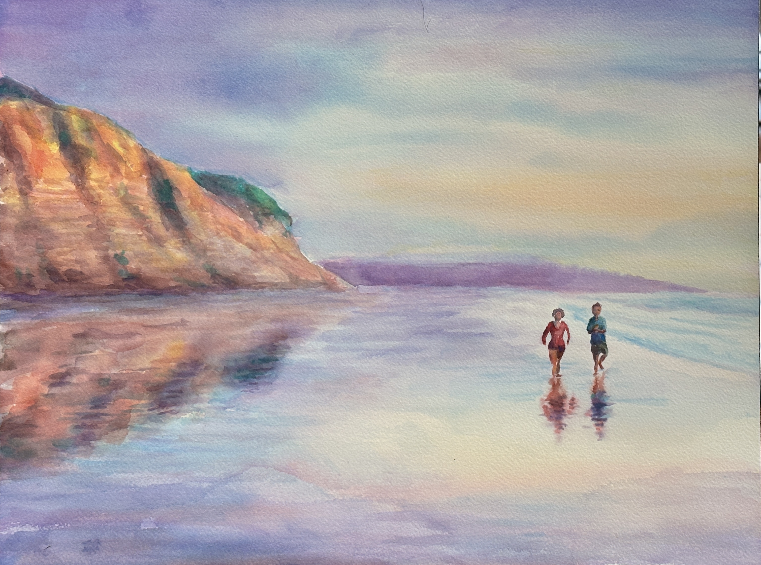 Watercolors paintings by Fan Chung Graham